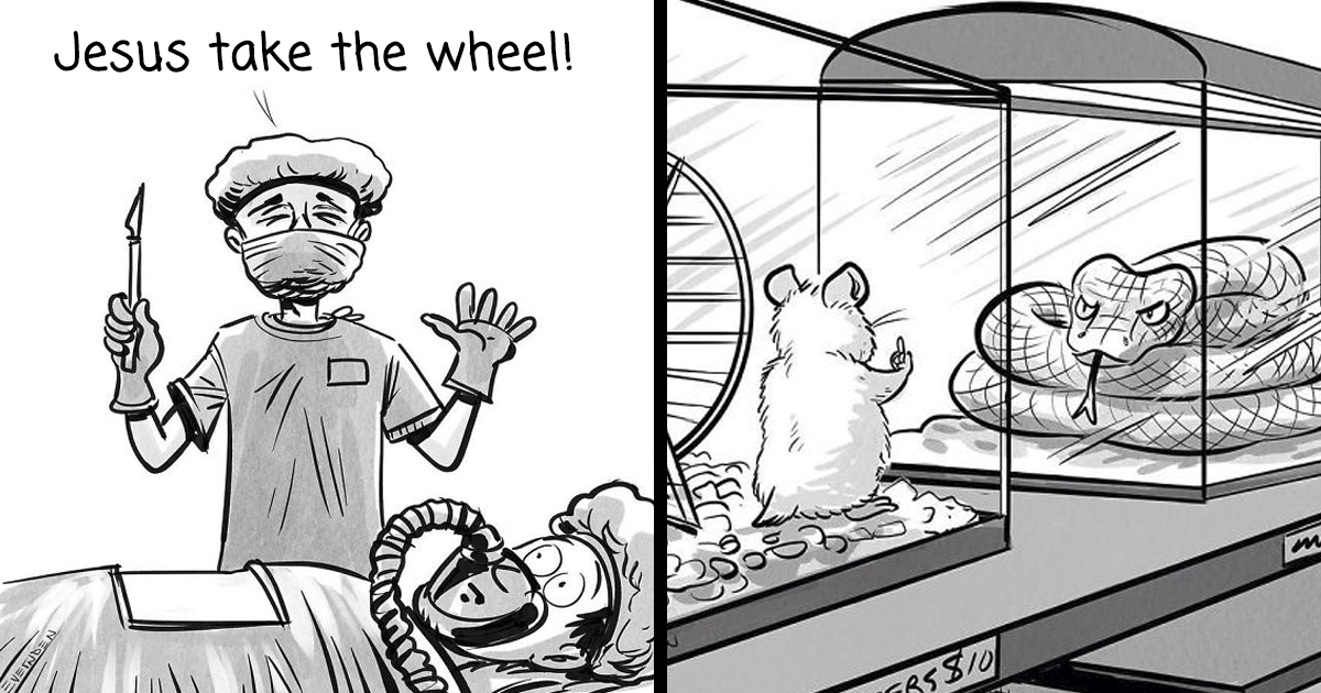 30 Single-Panel Comics By ‘Bogart Creek’ | Bored Panda