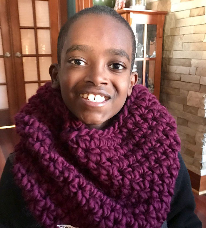 This 11 Year Old Boy Learned To Crochet At The Of Age 5 And Is Now This 11 Year Old Boy Learned To Crochet At The Of Age 5 And Is Now