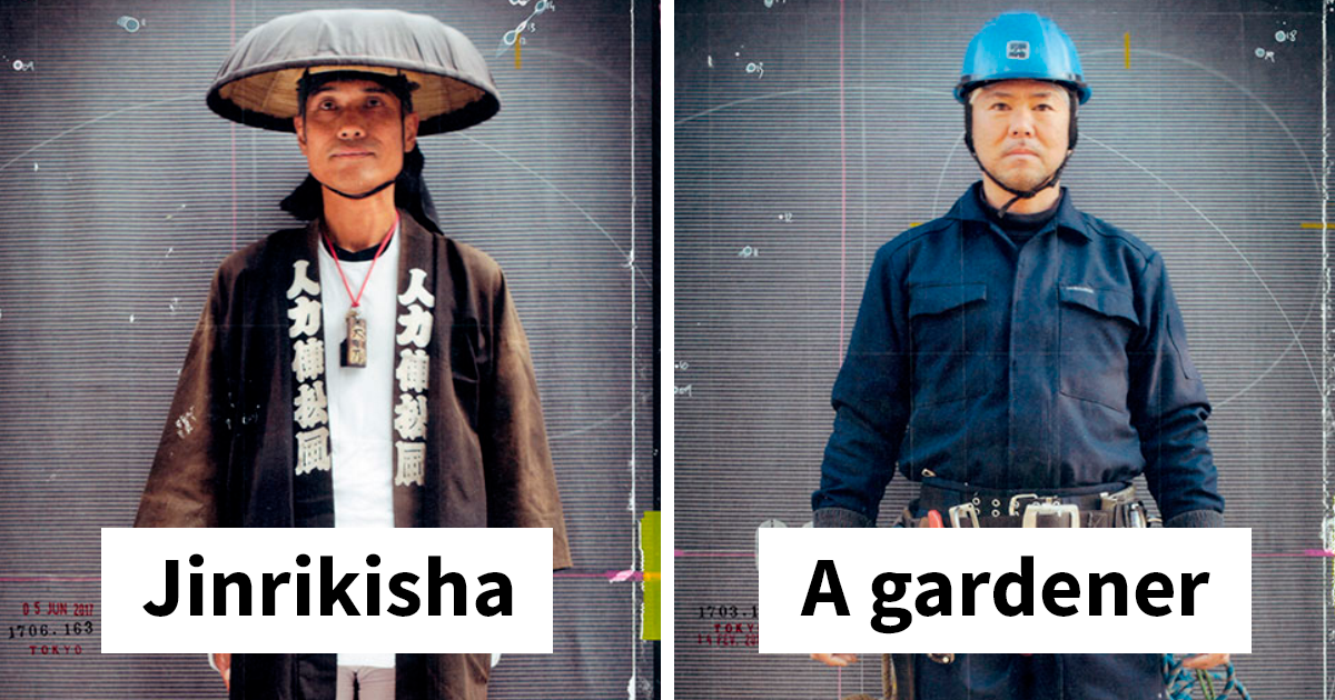 Artist Photographs Workers On The Streets Of Tokyo To Pay Homage To The ...