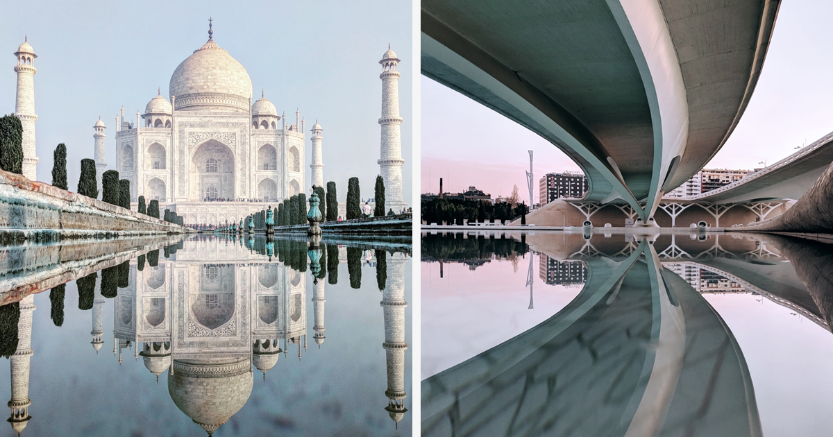 I Travel The Globe To Capture The Parallel Worlds Of Puddles (New Pics ...