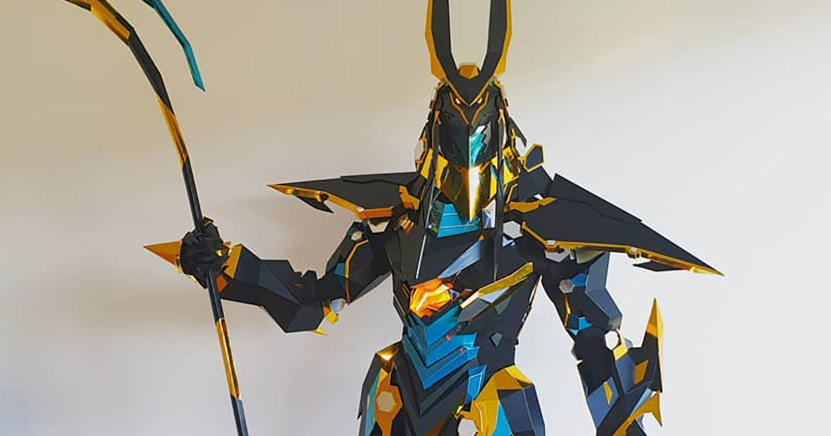 This Girl Spent 1000 Hours Working On This Incredibly Detailed Anubis ...