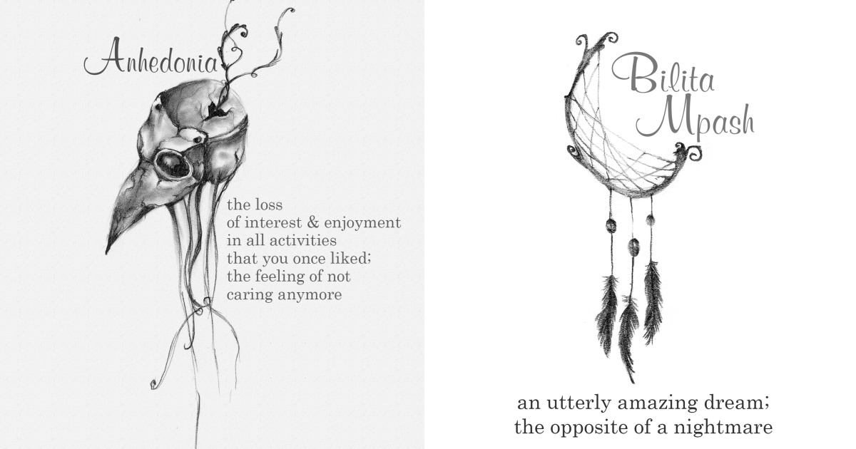 I’ve Paired Some More Of My Doodles With Beautifully Peculiar Words ...