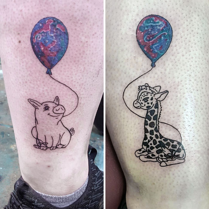 165 Brilliant Matching Tattoo Ideas Not Only For Couples | Bored Panda