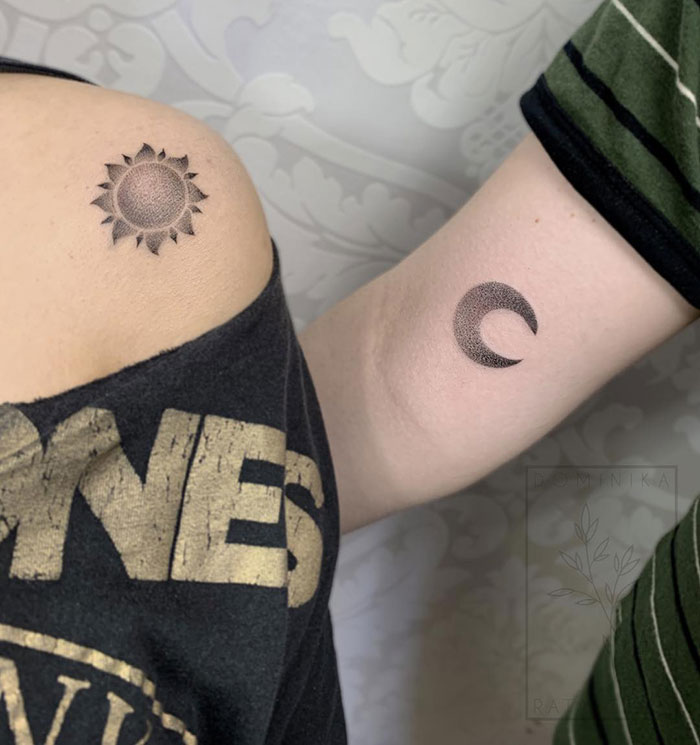 73 Brilliant Matching Tattoo Ideas Not Only For Couples | Bored Panda