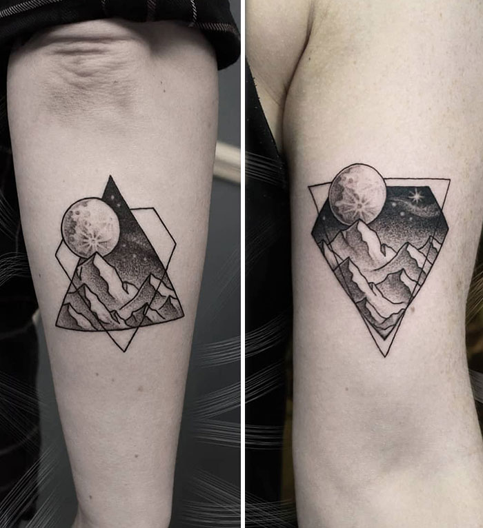 73 Brilliant Matching Tattoo Ideas Not Only For Couples | Bored Panda
