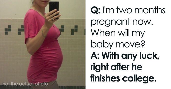 10 Hilarious Pregnancy Questions With Even Funnier Answers | Bored Panda