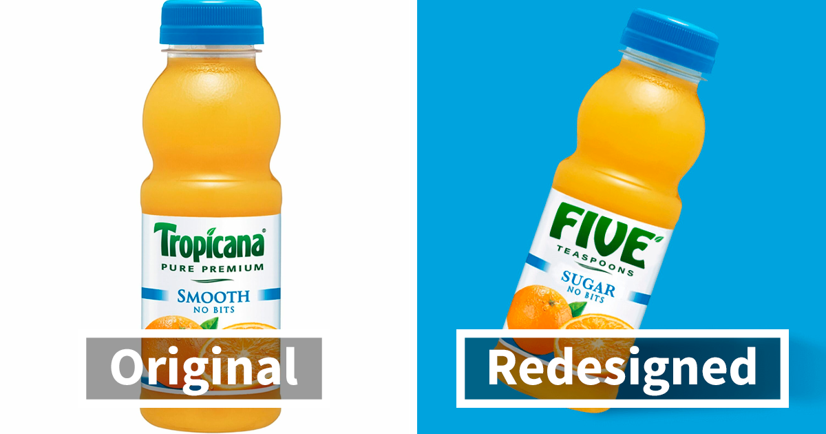 We Designed Honest Labels For Well-Known Foods Marketed As “Healthy ...