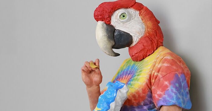 This Artist Gives Animal Heads To People And The Result Is Freakishly ...