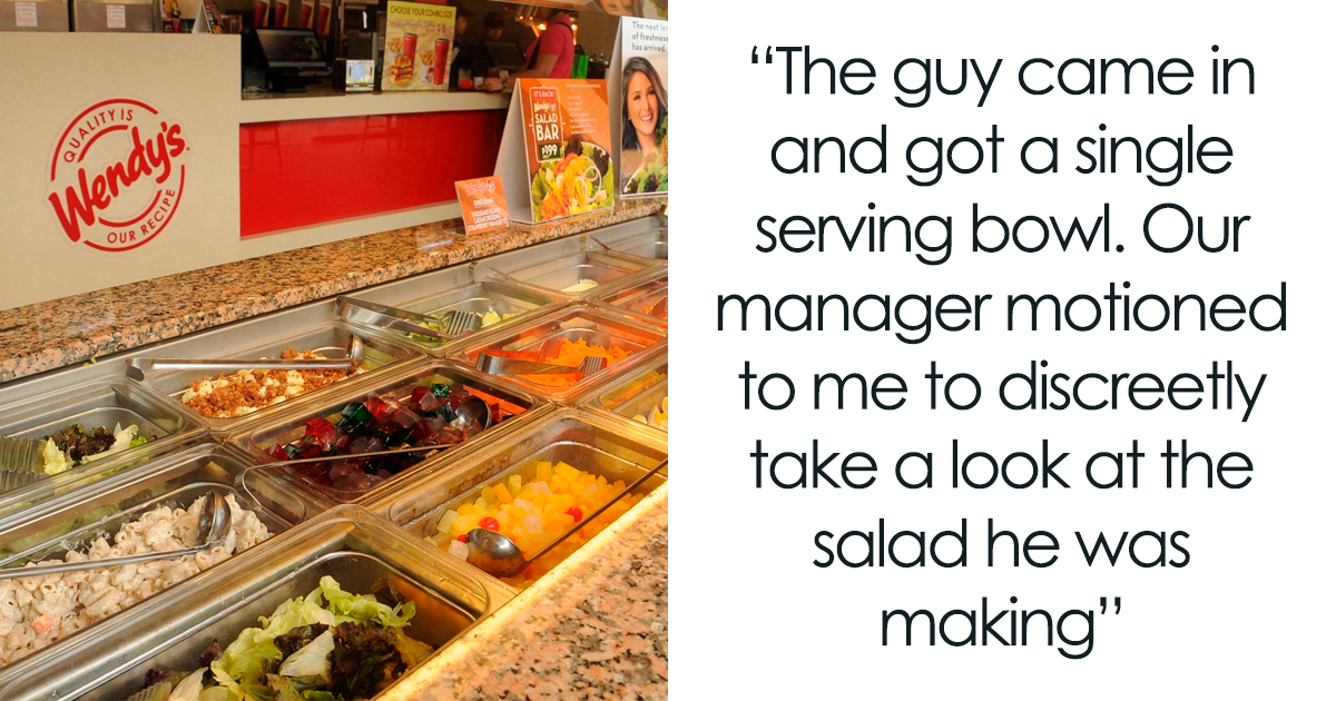 Guy Exploits Wendy’s All-you-can-eat Buffet By Making A Foot-Tall ...