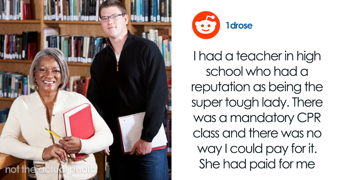 Guy Shares How His ‘Mean’ Teacher Helped Him Get Through Tough Times In ...