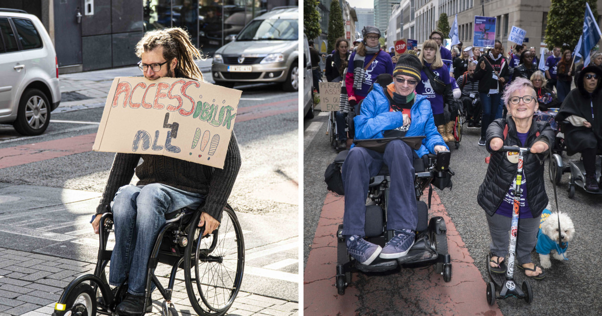 “Institution, No Solution” Was The Slogan Of Over 300 Disabled ...
