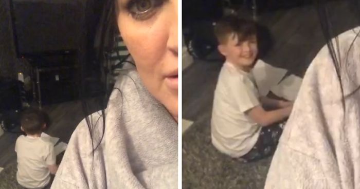 Mom Catches Her 9 Year Old Son Using Alexa To Do Homework And His