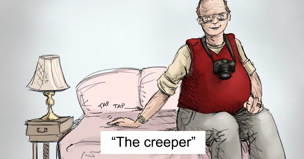 Artist Illustrates Stereotypical Male And Female Photographers And ...