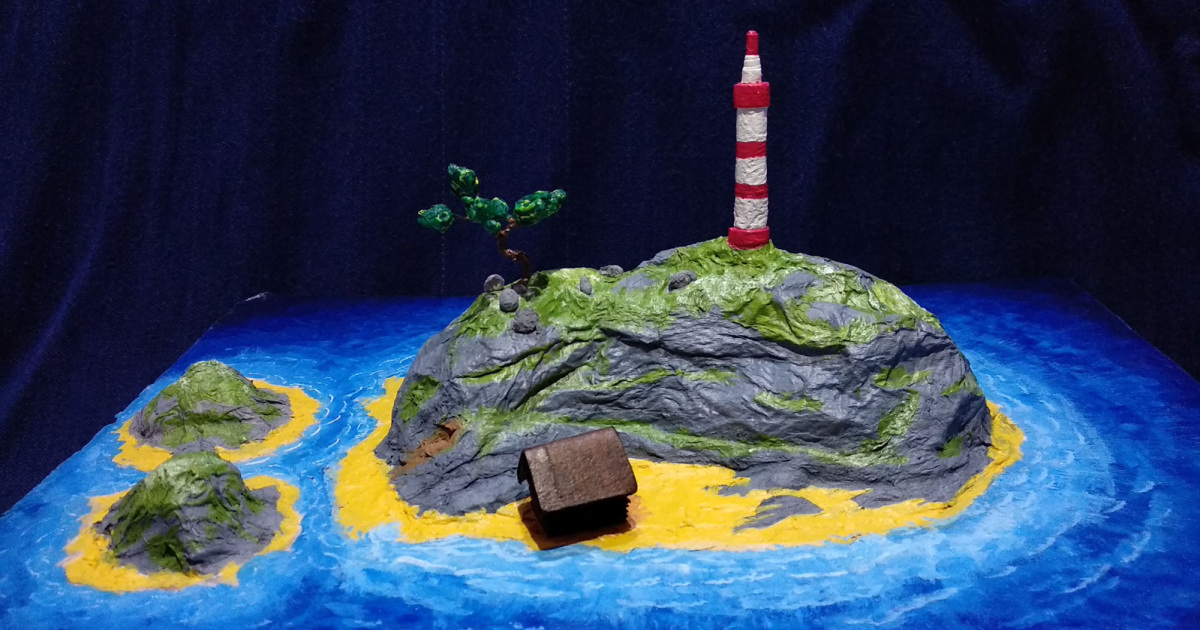 I Spent 50 Hours To Create A Dream Island With Lighthouse Proposed By ...