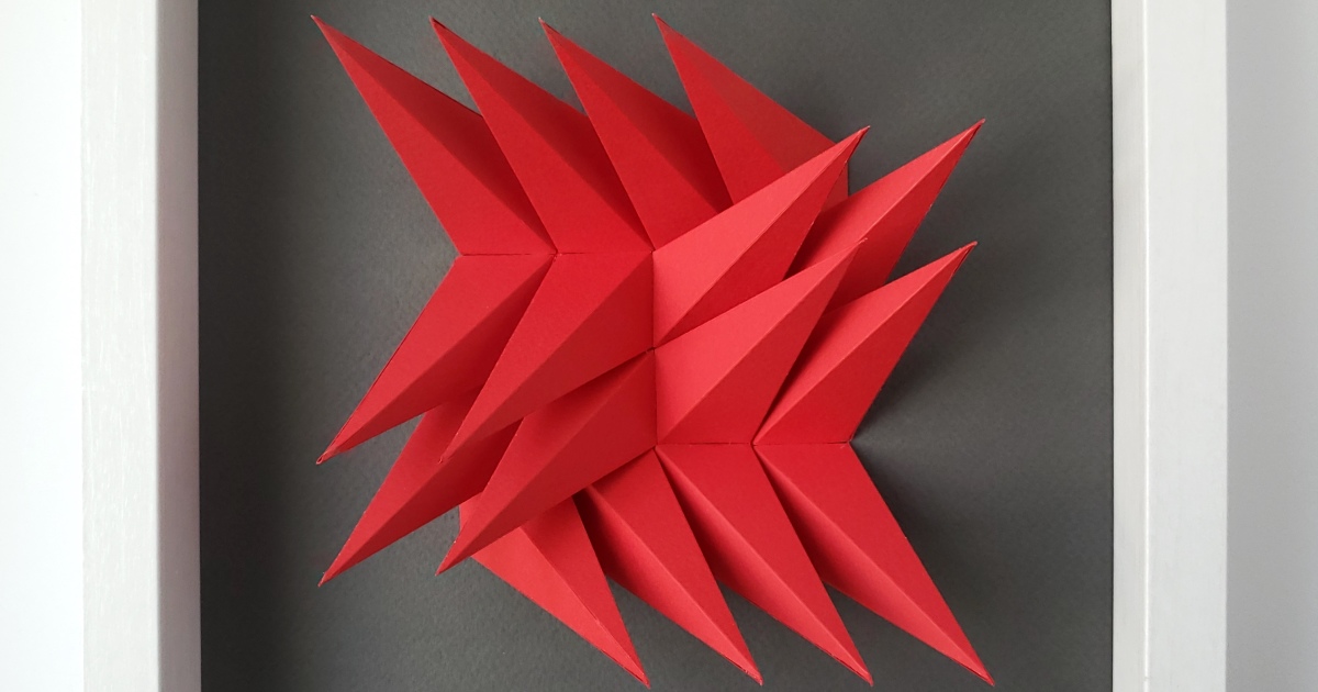 Abstract Shapes Carefully Made From Paper By Zahra Ammar | Bored Panda