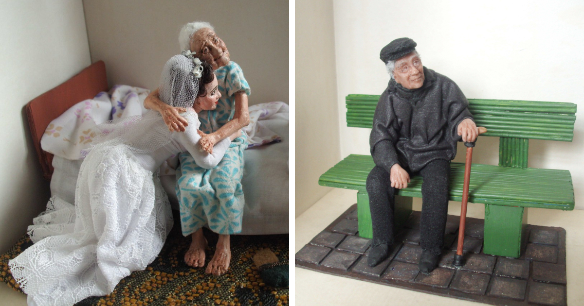 This Doll Master Sculpts Tiny Figures To Depict Ordinary Lives Of The ...