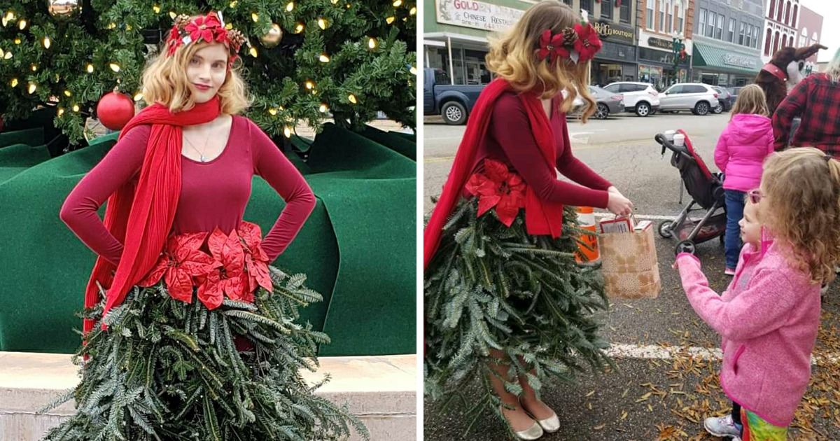 I Became A Real-Life Christmas Tree | Bored Panda