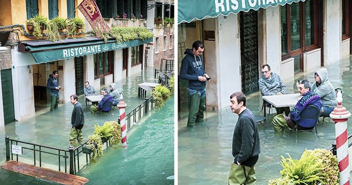 Photographer Spends A Whole Day In Flooded Venice, Captures Just How ...