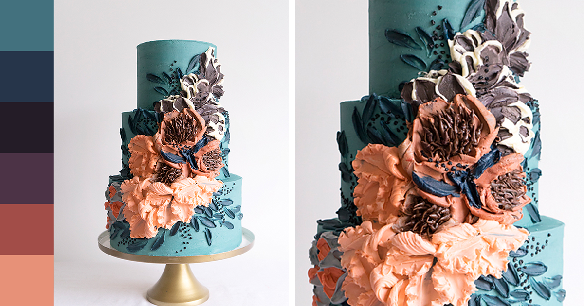 My Friends Sent Me Pictures And I Decorated Cakes Based On The Color ...