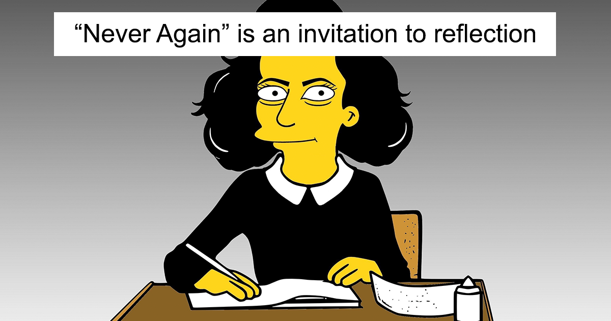 ‘The Simpsons Go To Auschwitz’ Is This Artist’s Call To Reflection For ...