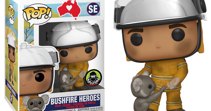Australian Firefighters Honored With Their Own Funko Pop Figures To ...