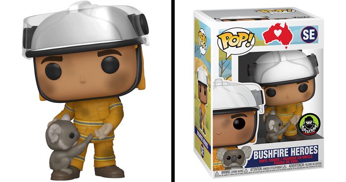 Australian Firefighters Honored With Their Own Funko Pop Figures To ...
