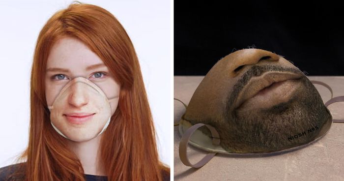 This Woman Creates Dystopian Face Masks That May Work With Face ID ...