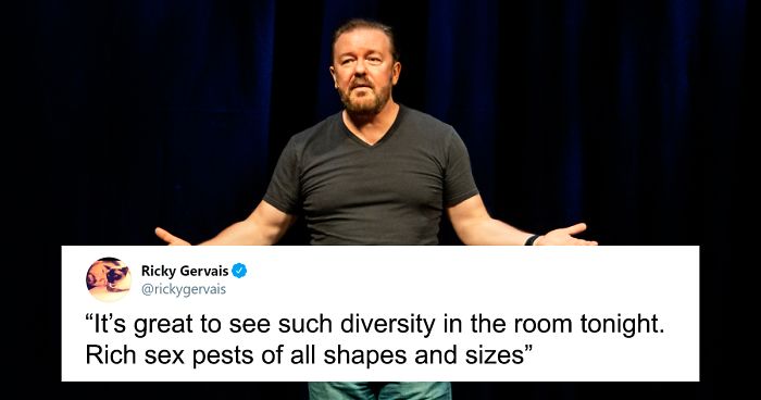 Ricky Gervais Roasts Celebrities Again After Sharing His First Best ...