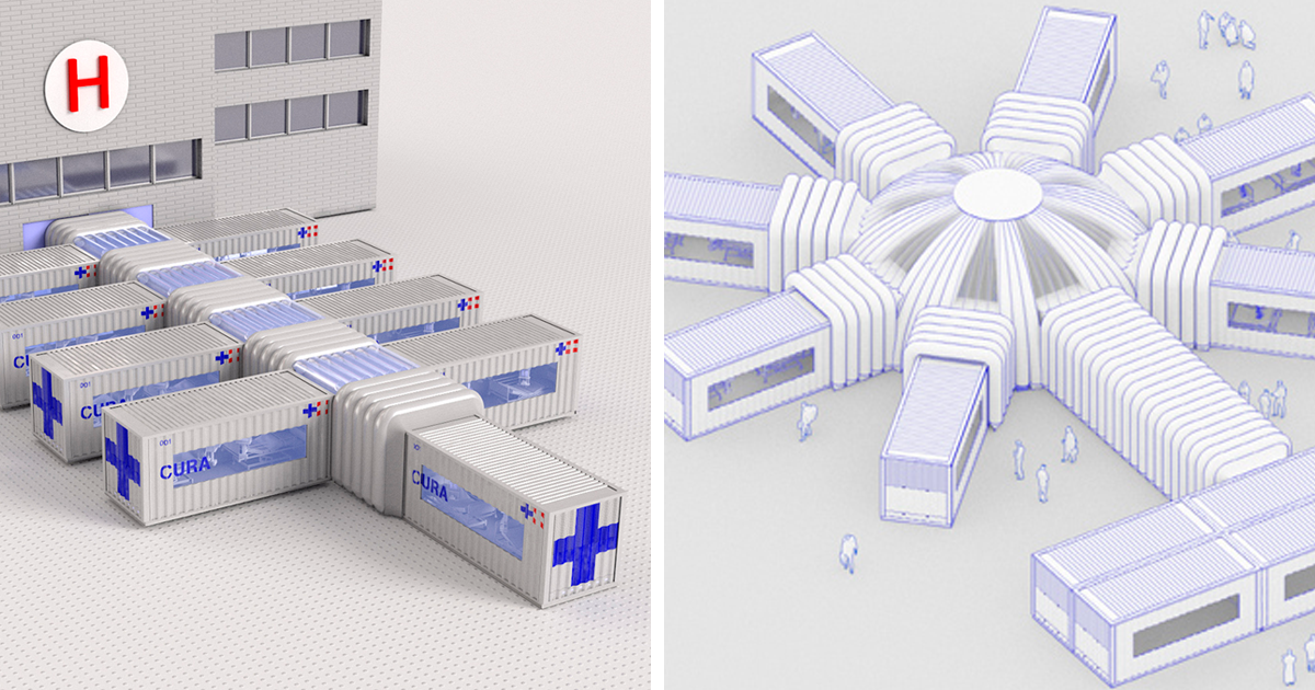 Italians Design An Emergency Hospital Out Of Shipping Containers ...