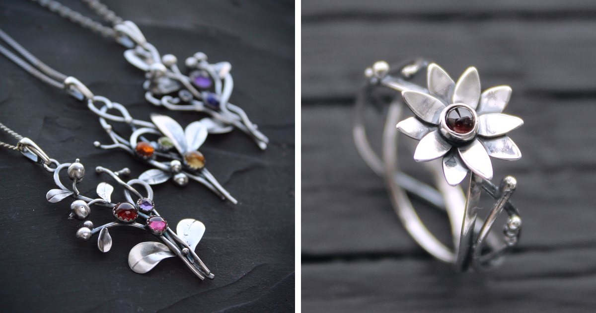 I Make Realistic Plant Jewelry For Nature Lovers | Bored Panda