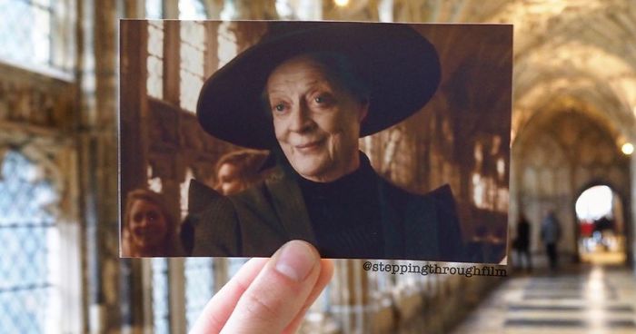 Artist Recreates Film Scenes At Their Locations (74 Pics) | Bored Panda