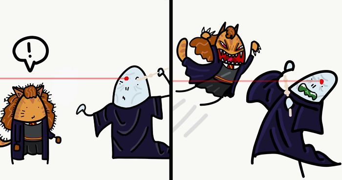 I Draw Funny And Inaccurate Ways To End You-Know-Who (39 Comics ...