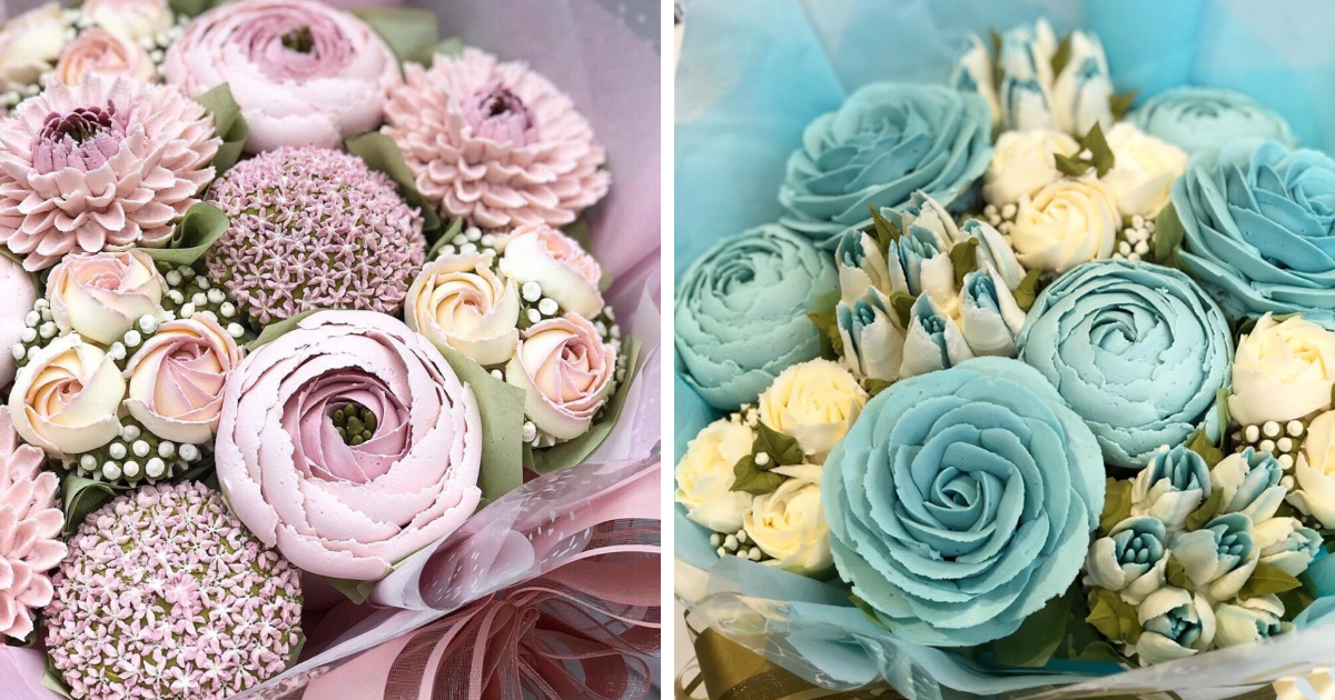 I Make Botanically Realistic Buttercream Frosting Flowers, And You Can ...