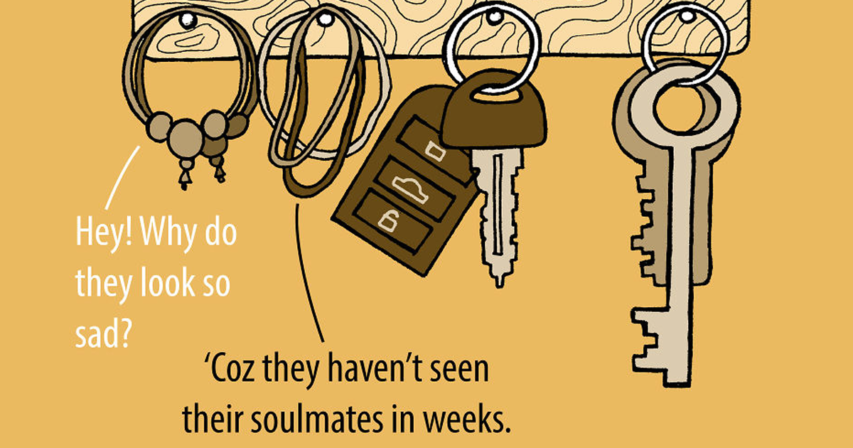 I Illustrate Common Household Items’ Conversations During Quarantine ...