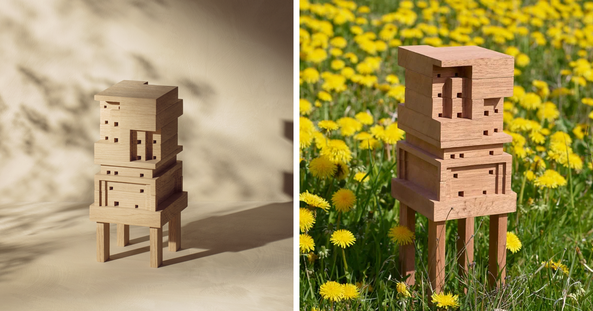 IKEA Encourages Everyone To Build Their Own Customizable Bee Home For ...