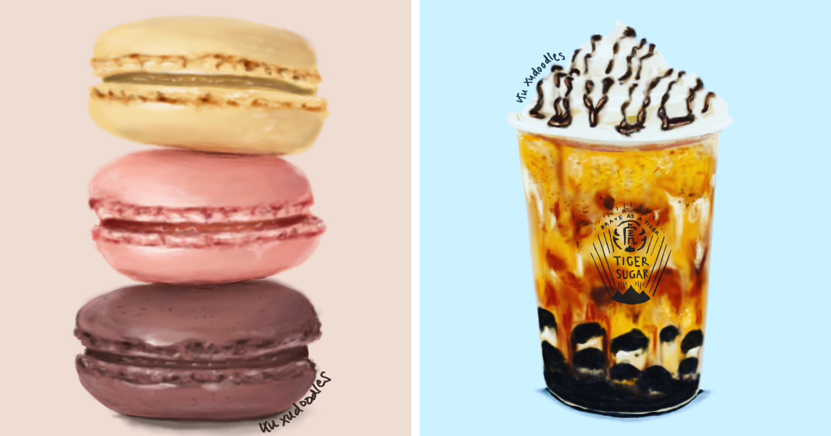 I Draw Hyperrealistic Pictures Of Foods I Like | Bored Panda