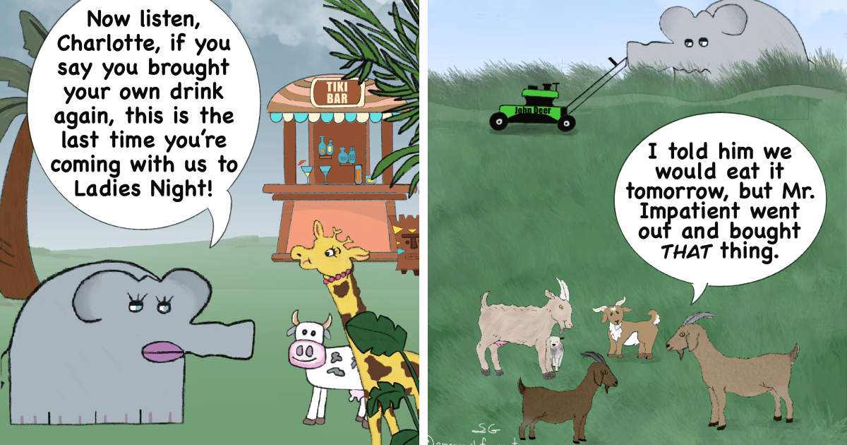 I Draw Enormously Funny Cartoons To Brighten Your Day | Bored Panda