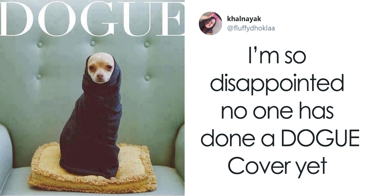 People Are Creating 'Dogue' Covers By Editing Their Dogs Into Them (51 ...