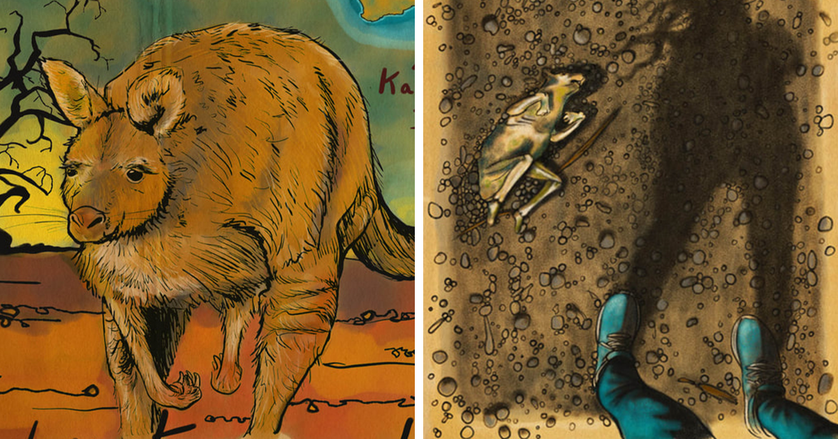Artist Tells A Heart-Wrenching Story Of The ’19-20 Australian Bushfires ...