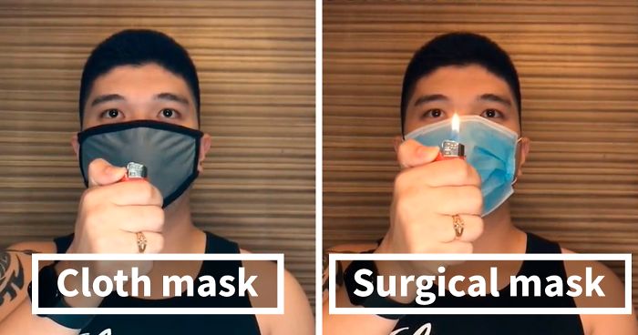 Guy Uses 6 Types Of Masks To Help People Understand The Differences ...