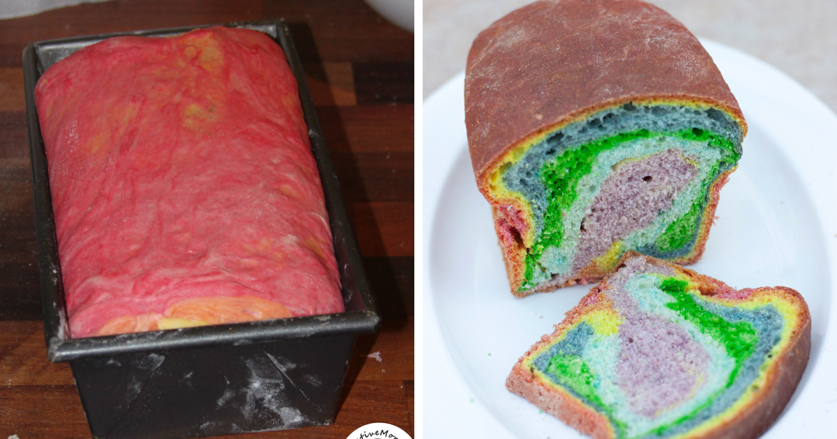 Our Breakfasts Are So Colorful With This Rainbow Bread | Bored Panda
