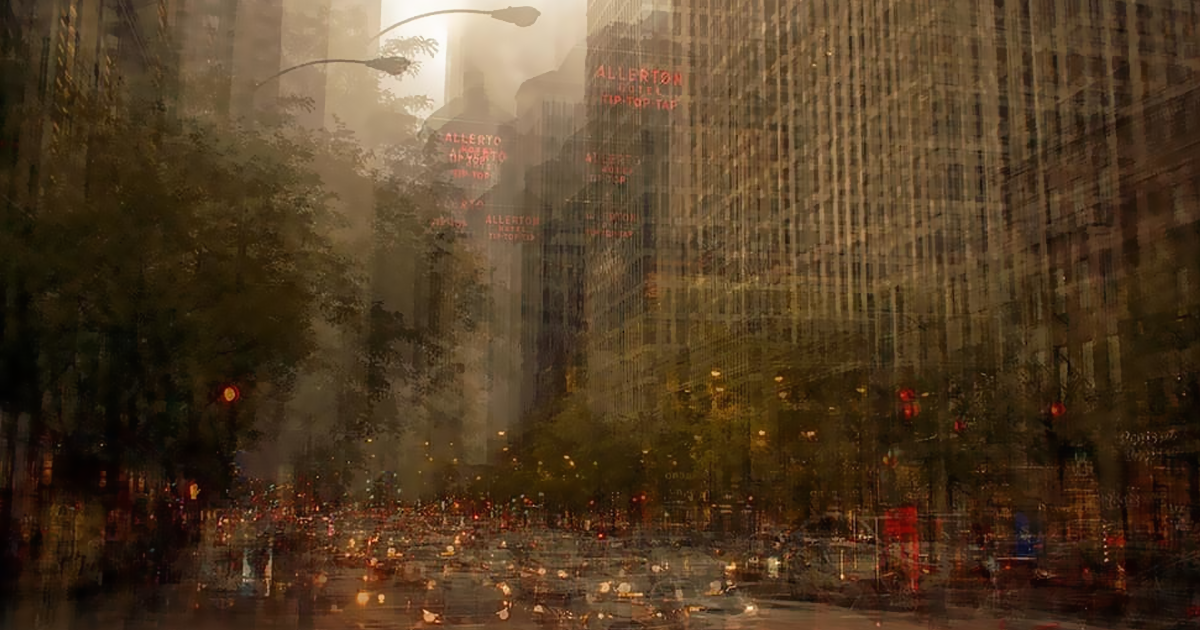 I Create Superimpositions Of Different Photos To Show The Contemporary ...