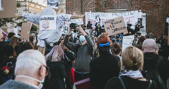 I Document How People Protest The New Law That Bans Abortion In Poland ...