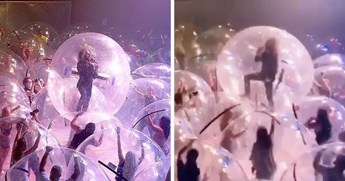 The Flaming Lips Hold A Socially Distanced ‘Bubble’ Concert Where ...