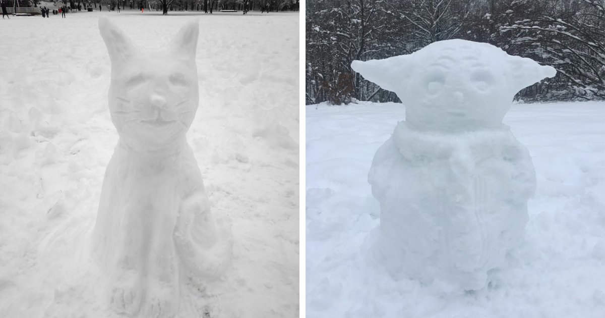 Hey Pandas, Show Your Snow Sculptures (Closed) | Bored Panda