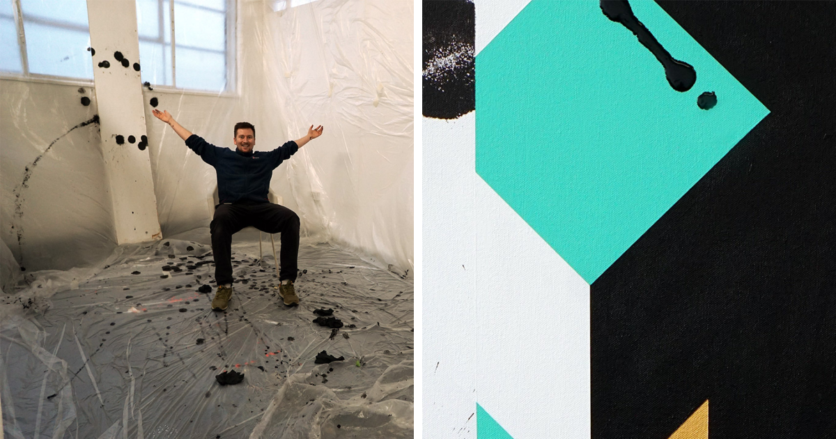 Unconventional Methods Of Making A Painting | Bored Panda