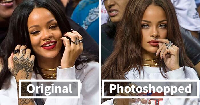 Someone Is Editing Celeb Pics To Fit Today’s Influencer Beauty ...