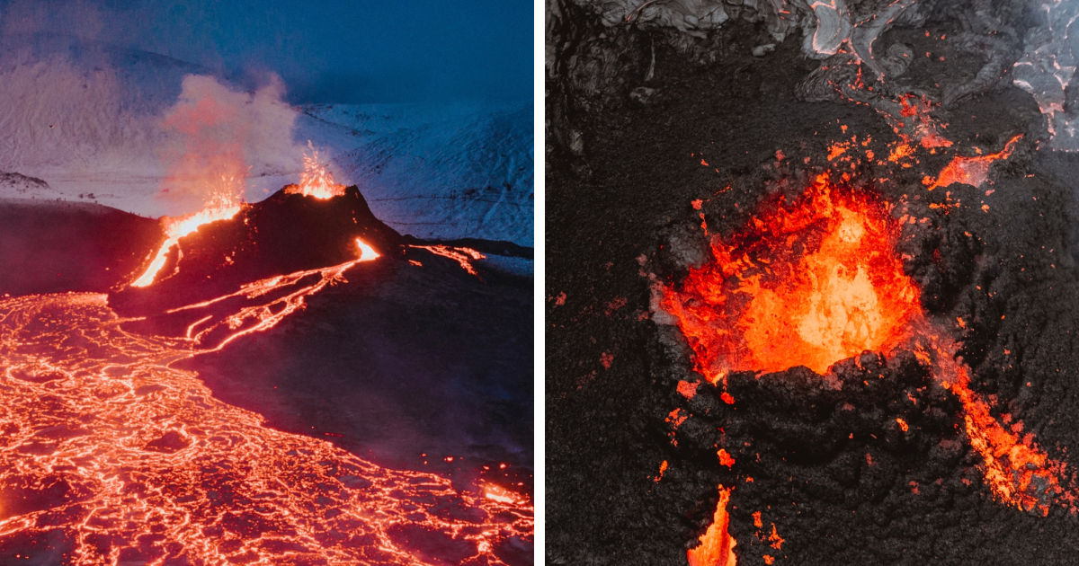 My Photos Of Geldingadalur’s Volcanic Eruption | Bored Panda