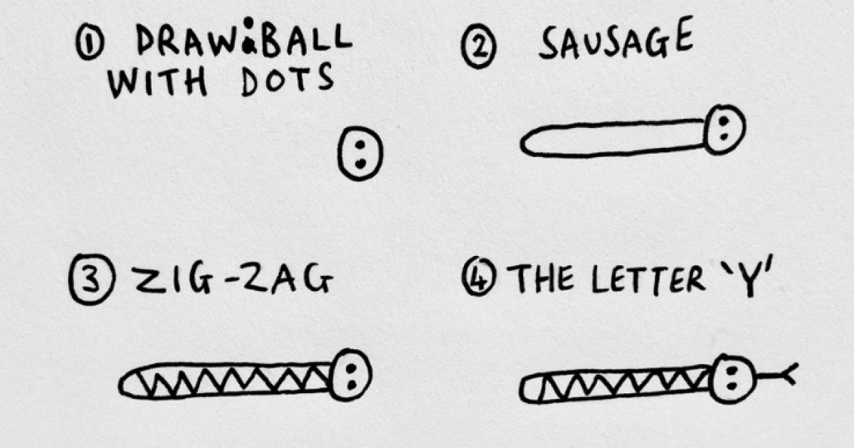 I Can Teach You How To Draw Anything In 4 Simple Steps | Bored Panda