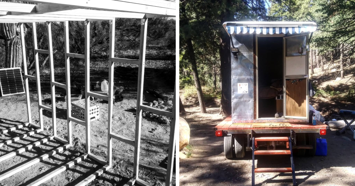 We Built Our Own Camper From Scratch Out In The Desert | Bored Panda